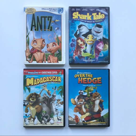 Media | Lot Of Dreamworks Dvds | Poshmark